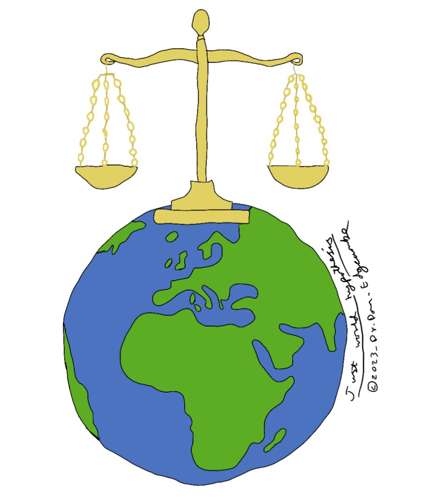 Just-world Hypothesis – Dr Dan Edgcumbe